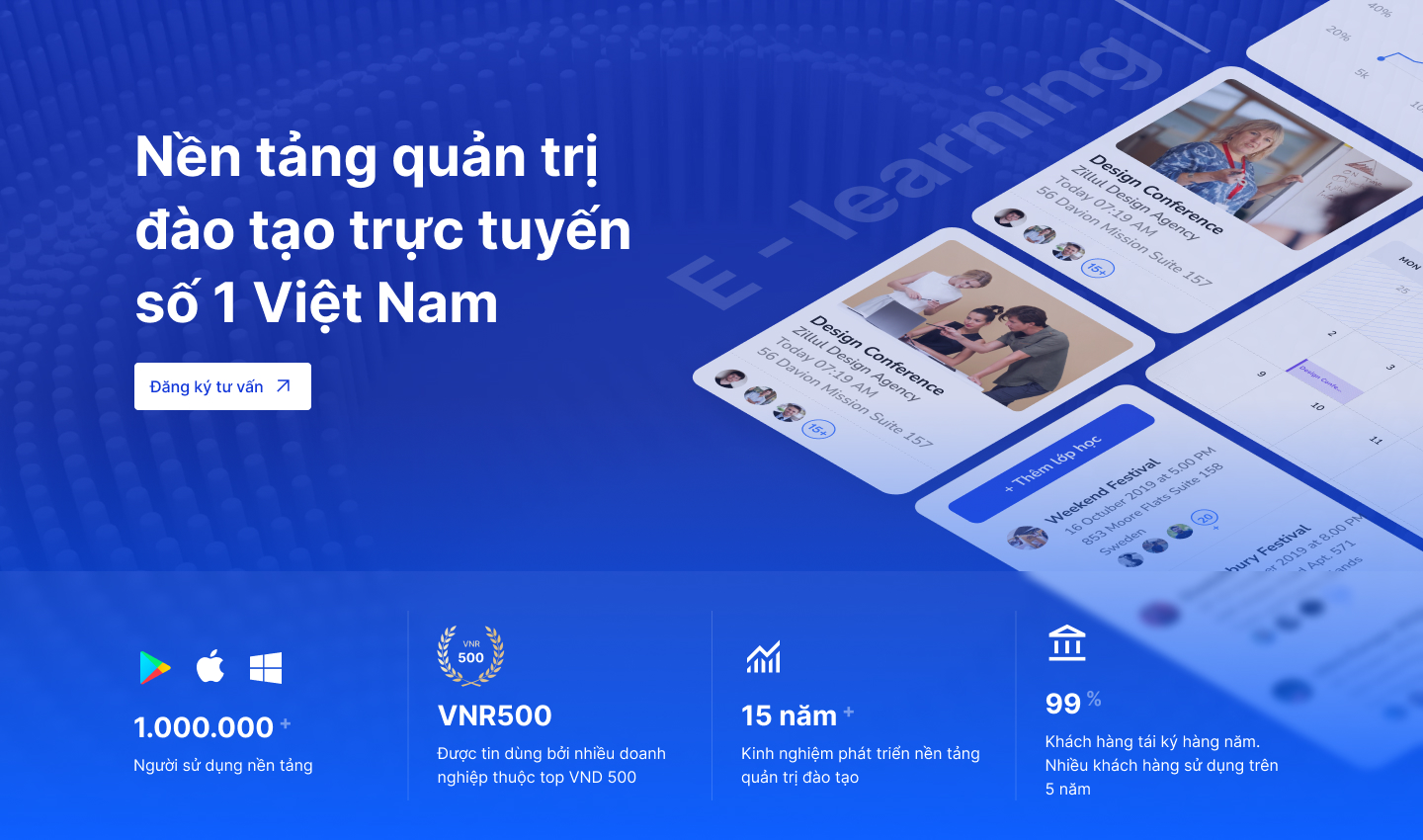 Hệ Thống Quản trị Đào tạo Trực tuyến EDUFY - Trí Nam TMS